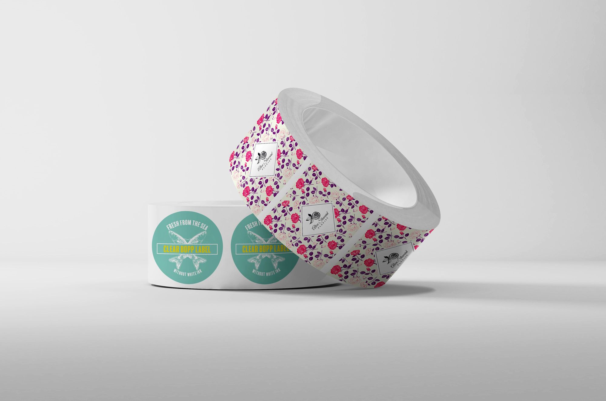 White Plastic Labels (Durable) Printing Kitchener | Waterloo | Cambridge