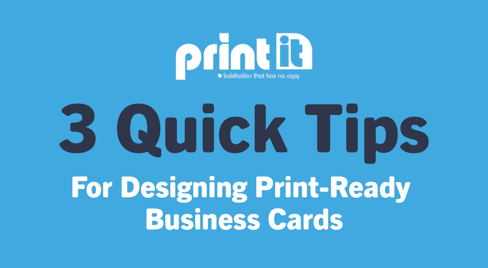 Business Cards Tips