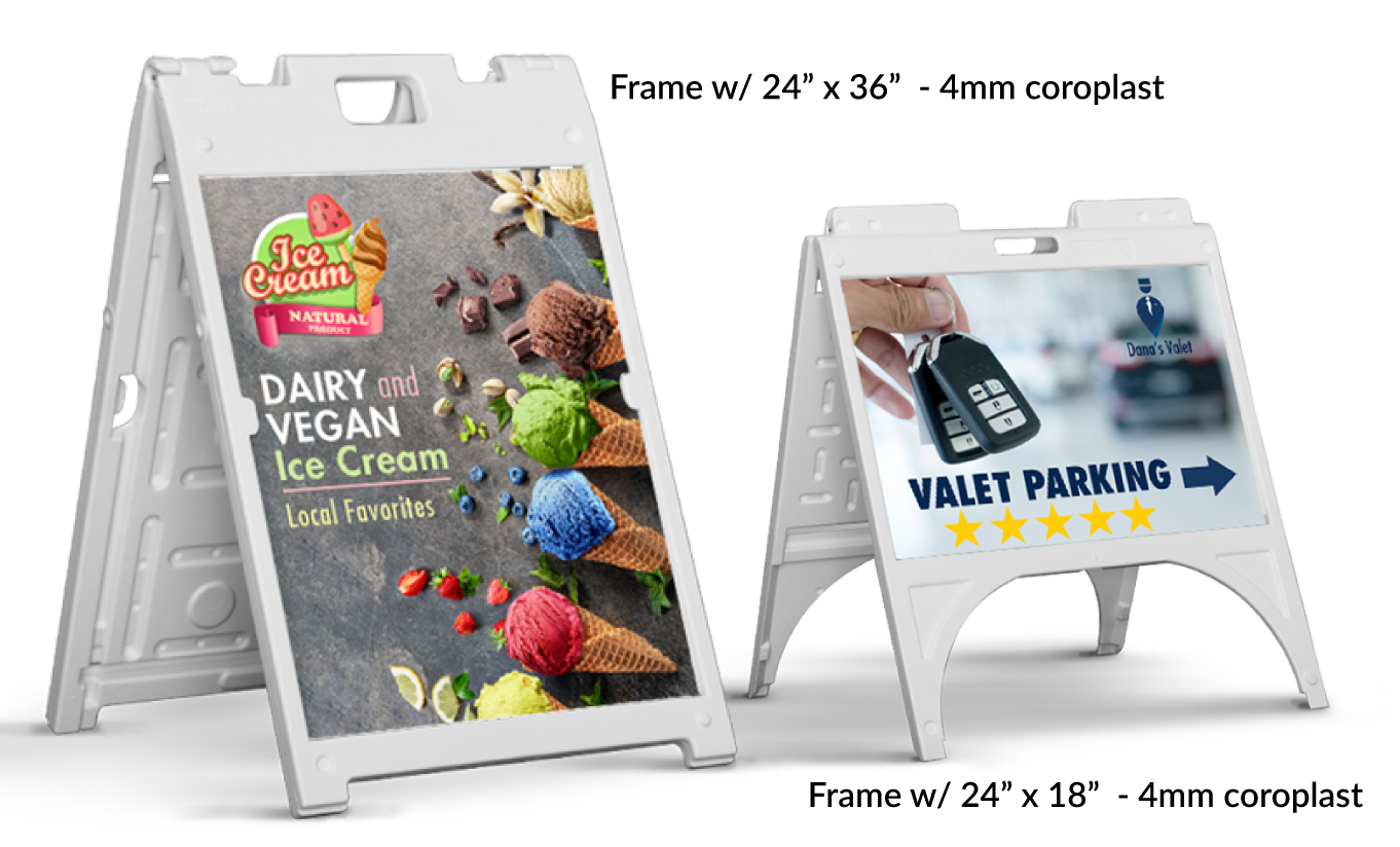 Quick A-Frame Sign - Printovio