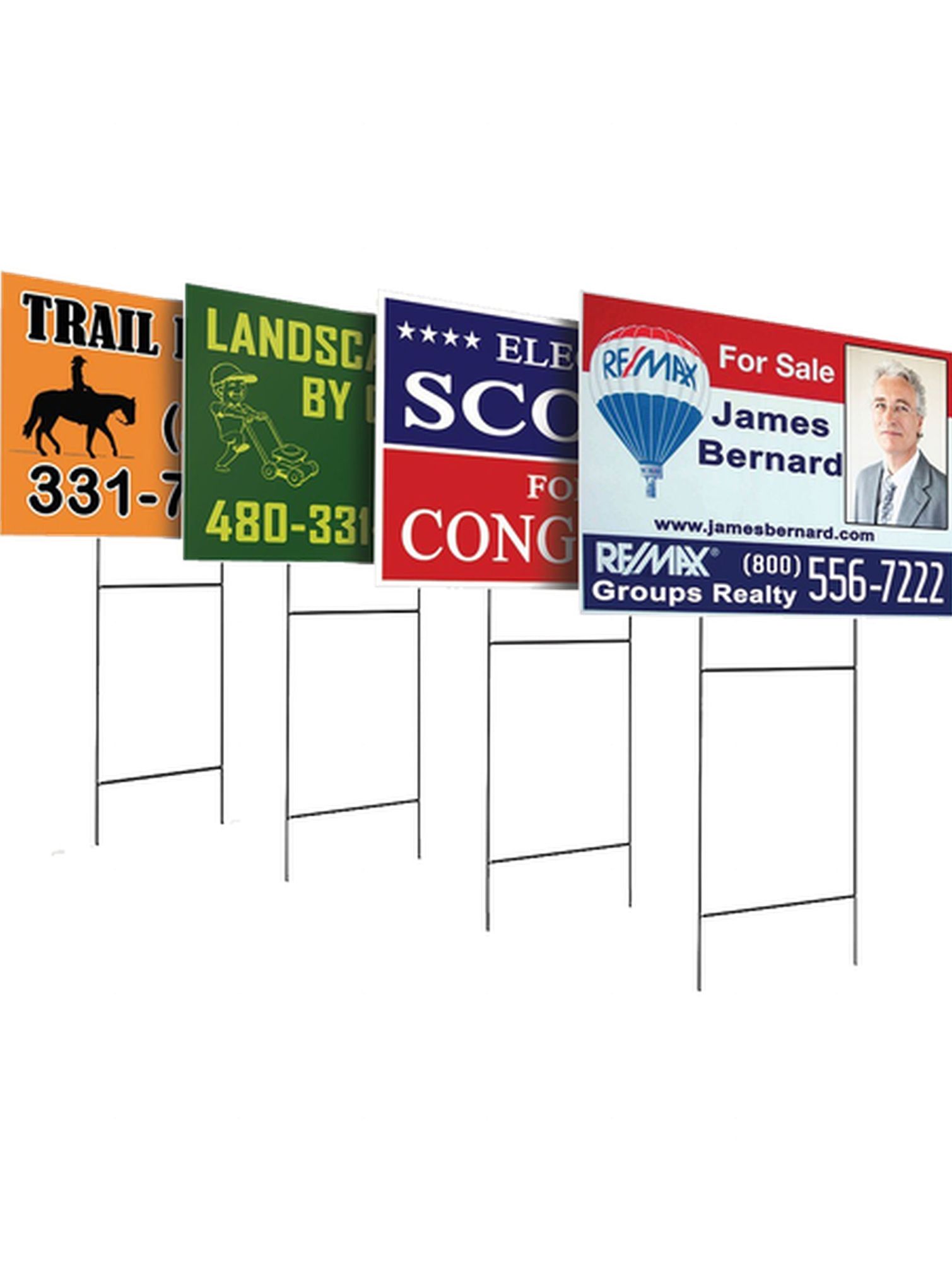 Custom Yard Signs - Printshape LLC