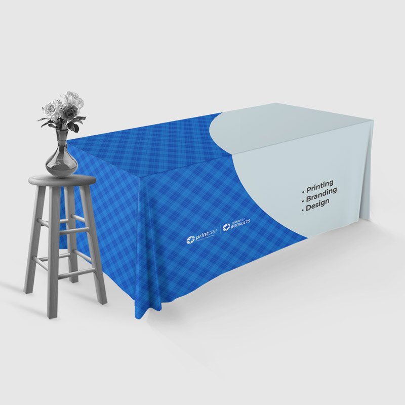 Custom Trade Show Table Covers Printing | Printstar
