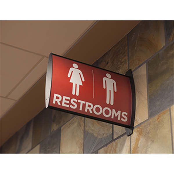 Wayfinding Projecting Signs