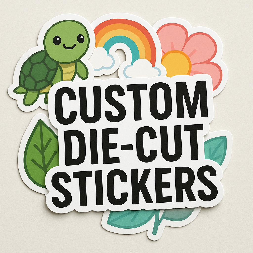 Custom Shape Stickers - PRM Print Pros