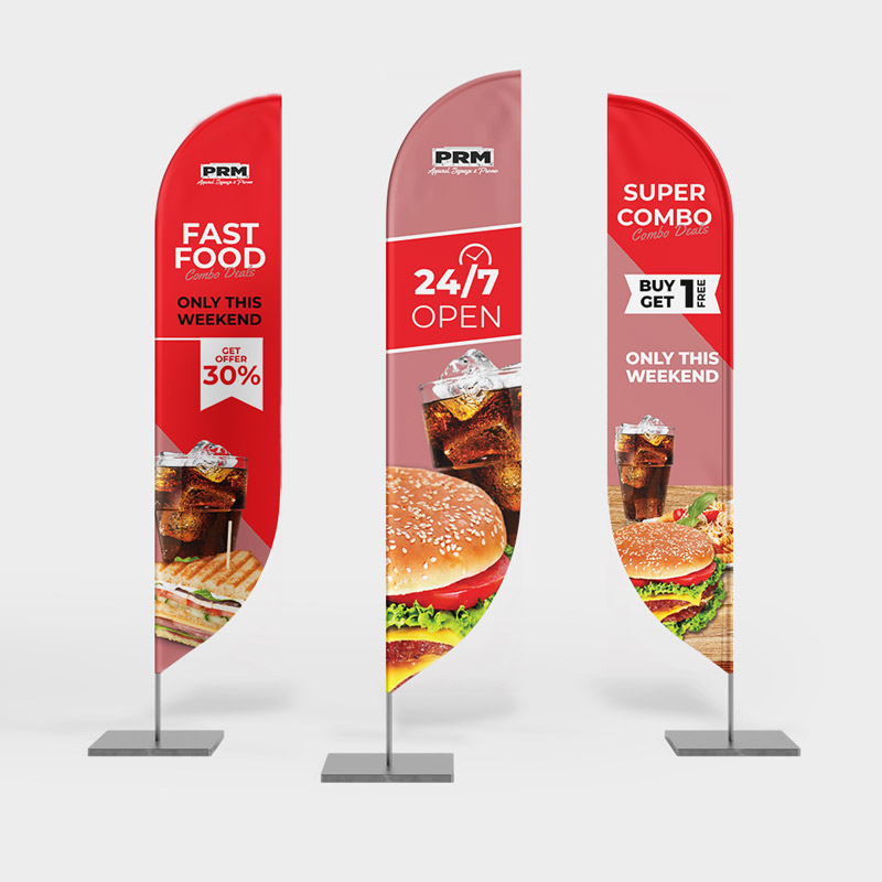 Promotional Feather Flags – Eye-Catching Event & Business Displays ...