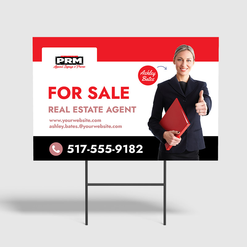 Custom Yard Signs Printing | Full-Color Outdoor Signage – PRM Print Pros