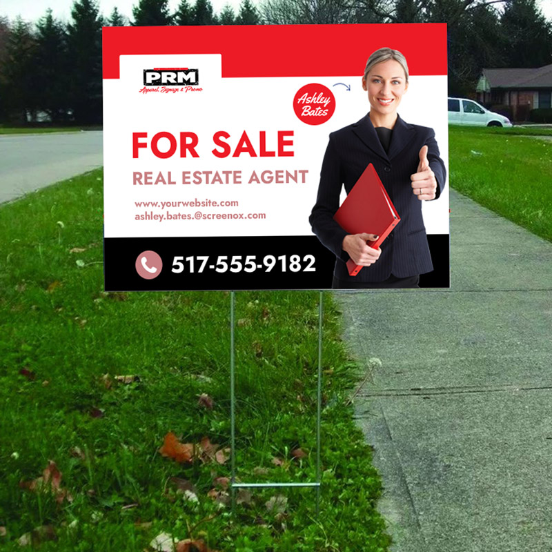 Custom Yard Signs Printing | Full-Color Outdoor Signage – PRM Print Pros