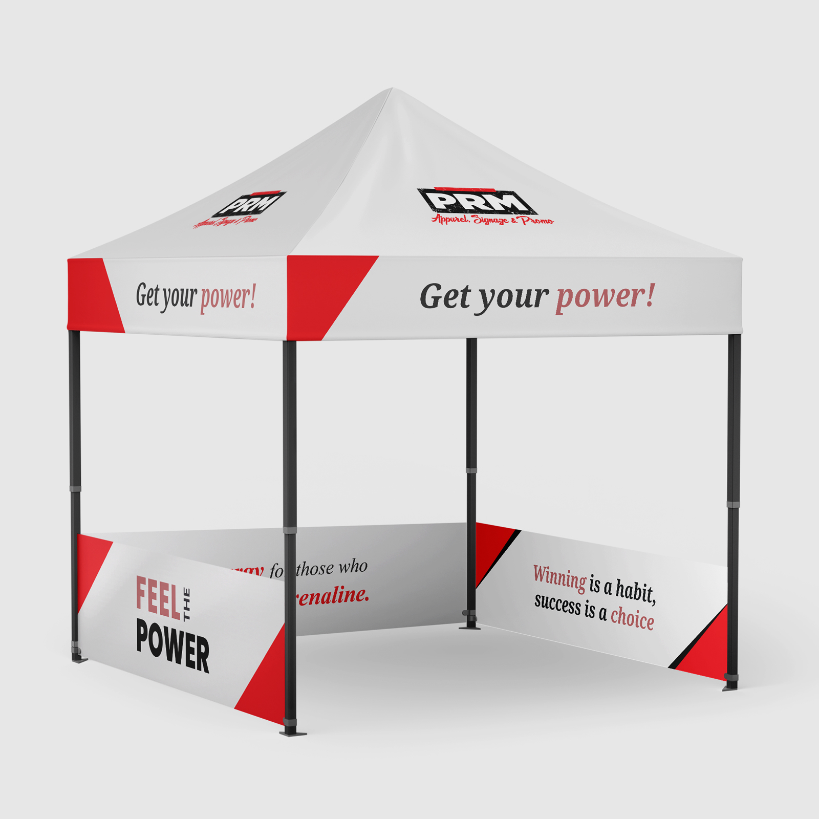 Pop-Up Event Tents – Full Color Printed Canopies | PRM Print Pros