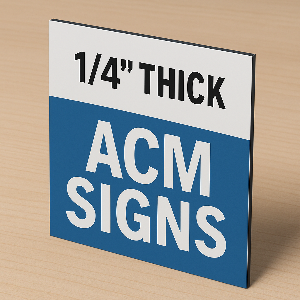 Printed ACM Signs | Durable Aluminum Composite Panels – RapidSIGNS.com