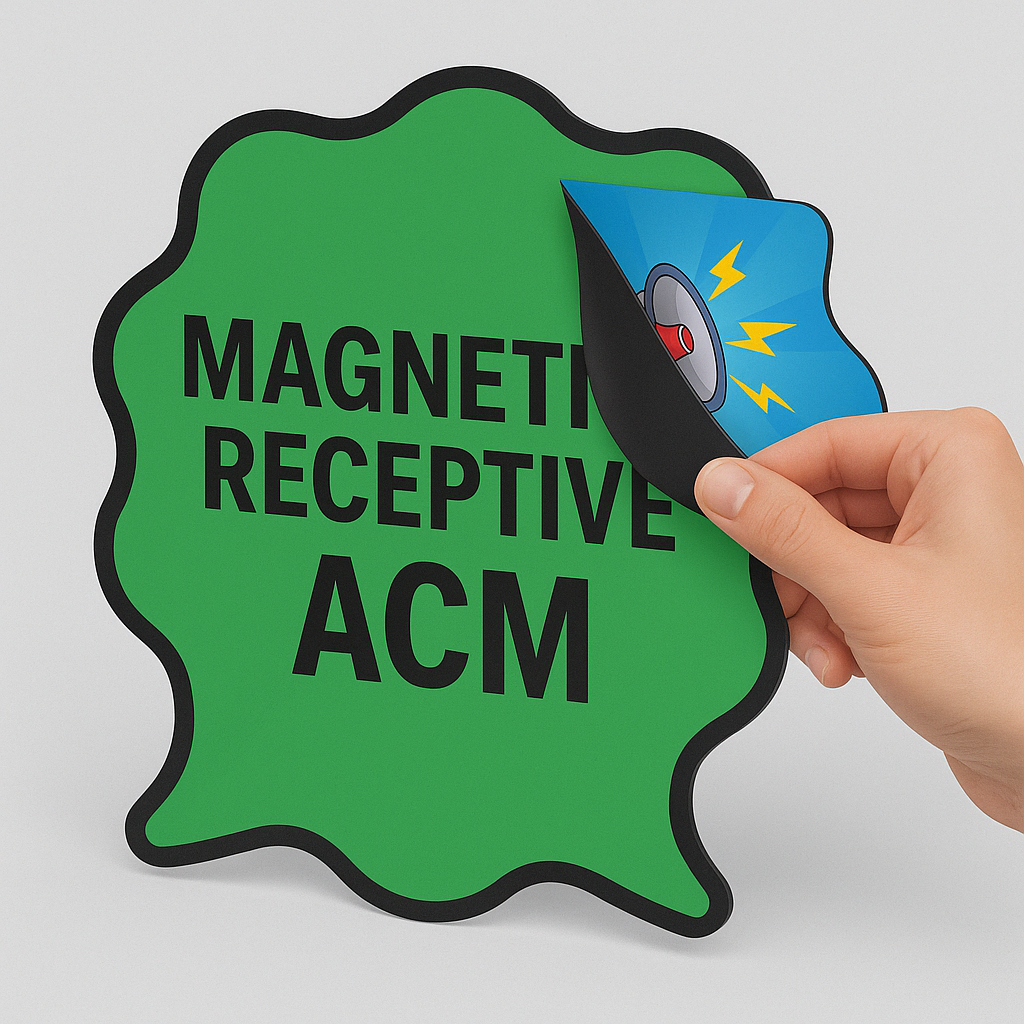 Magnetic Receptive ACM - Rapid Signs and Banner Company
