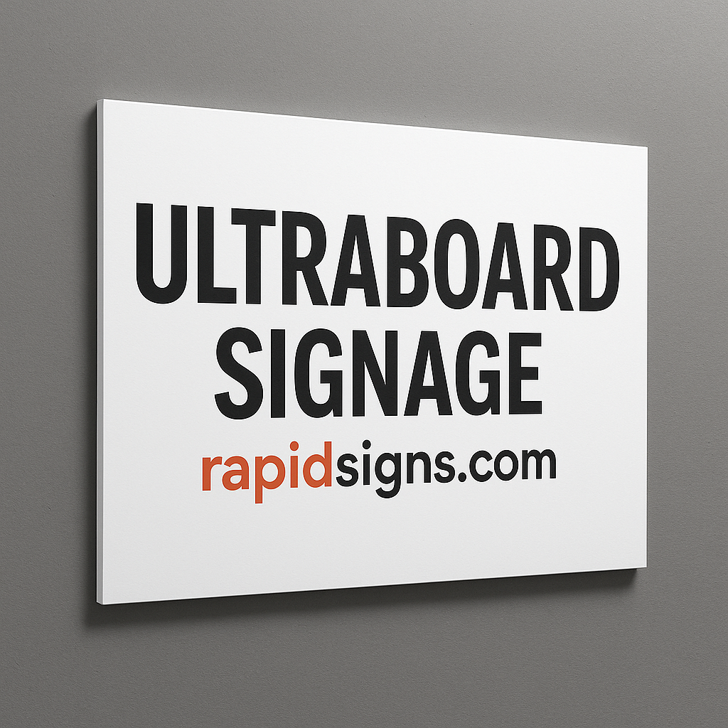 "Ultraboard Signage | Lightweight and Durable Displays | rapidSIGNS.com"
