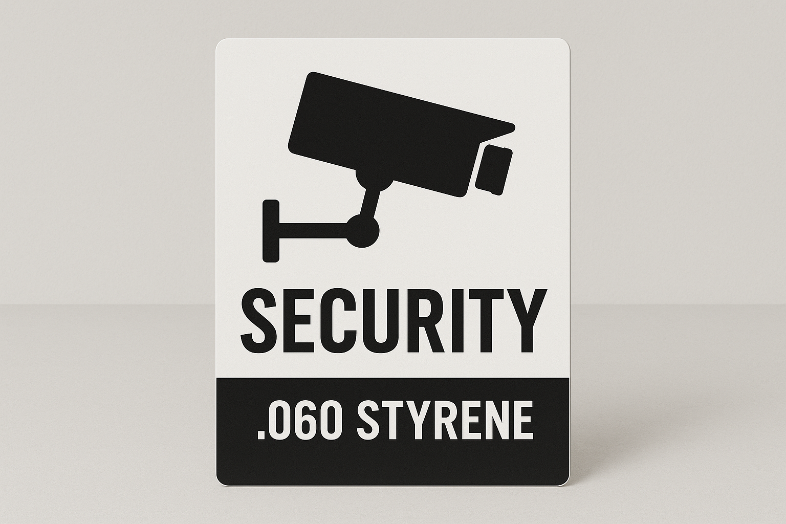 Printed 060″ Styrene Signs – rapidSIGNS | Durable Indoor Displays