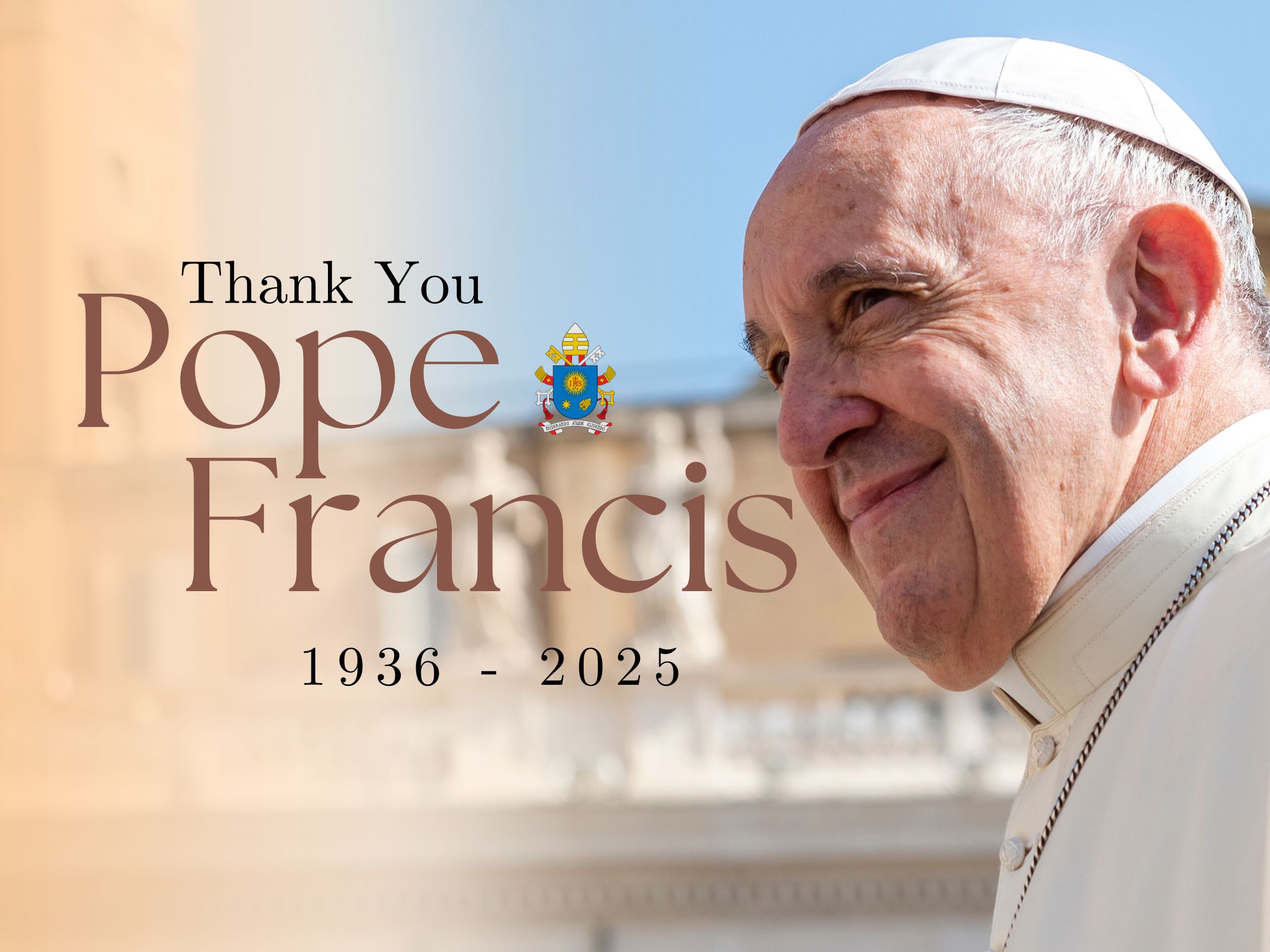 Pope Francis Yard Sign 2 - SanctusPress
