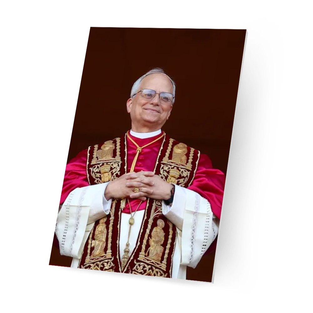 Pope Leo XIV - Yard Signs - Design #2 - SanctusPress