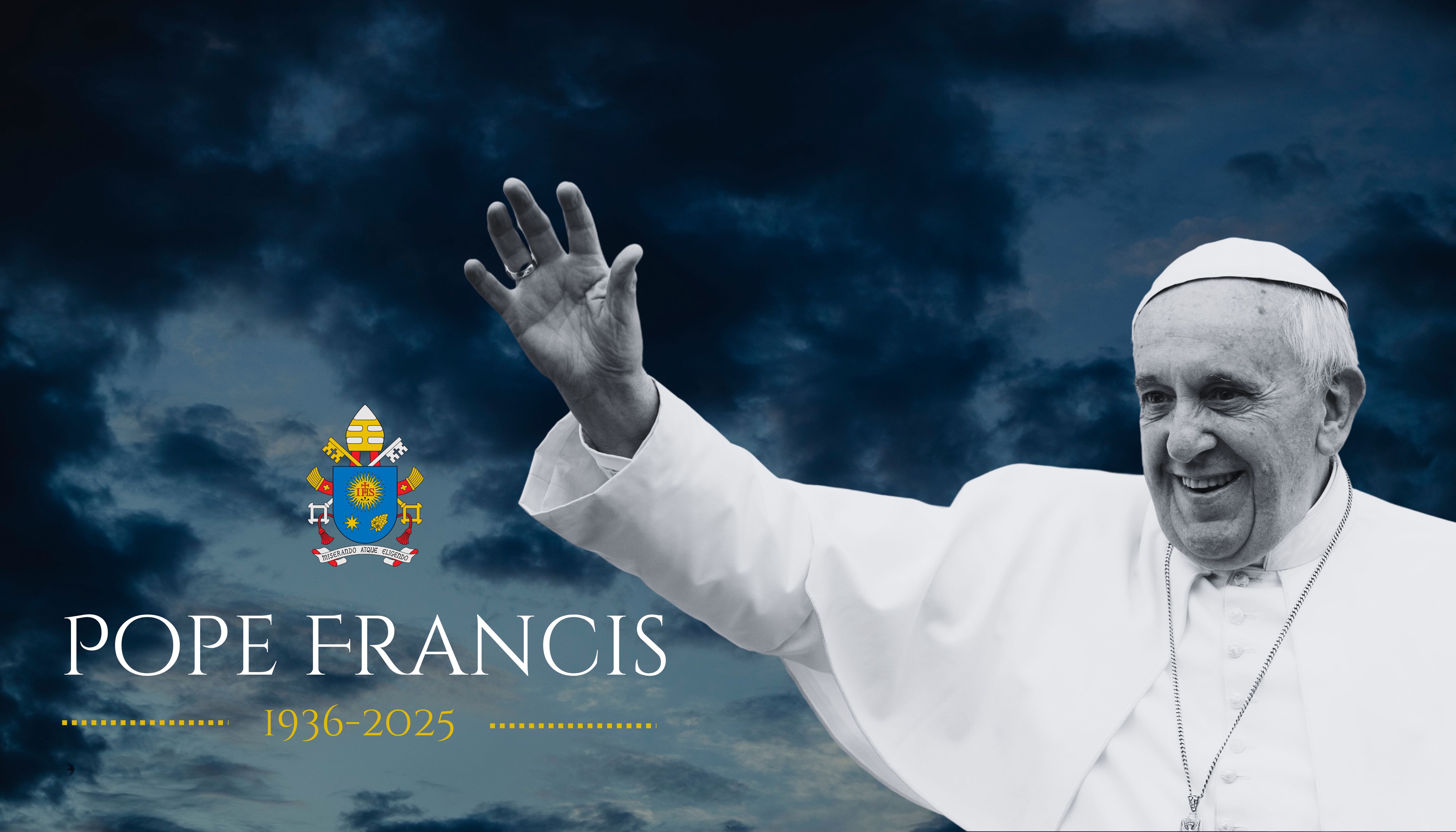 Pope Francis Mesh Banner 3 - SanctusPress