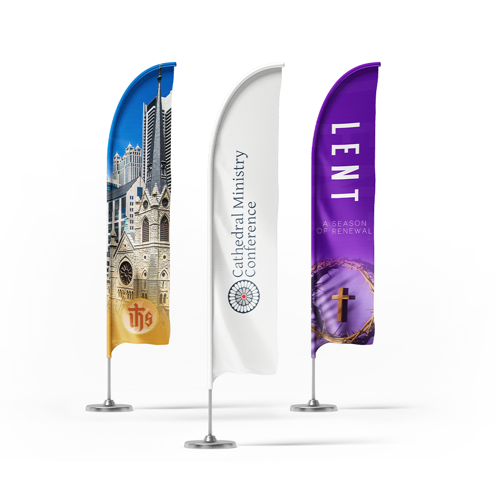 Feather Flag - SanctusPress