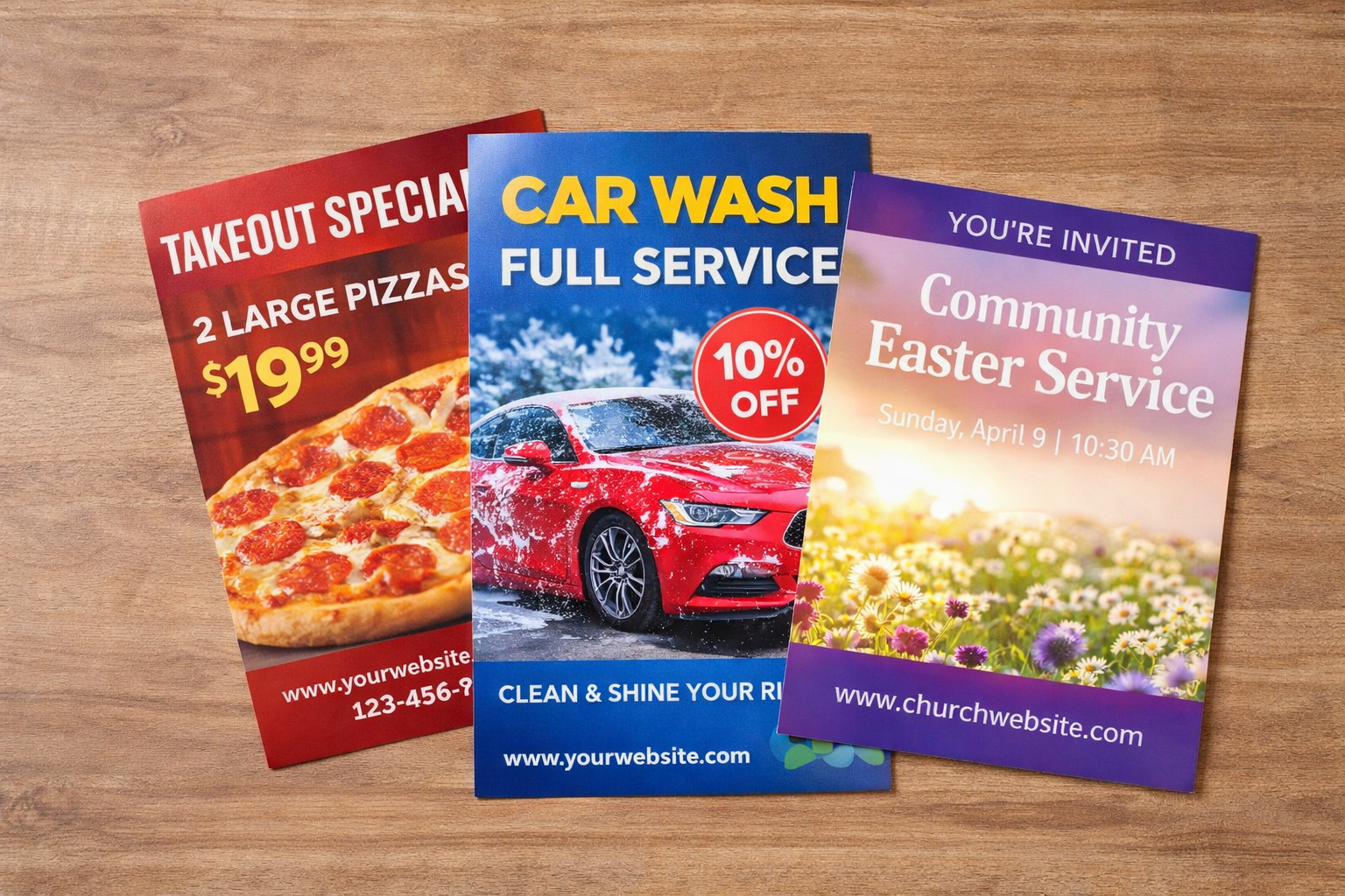 Custom Flyer Printing | Economy & Premium