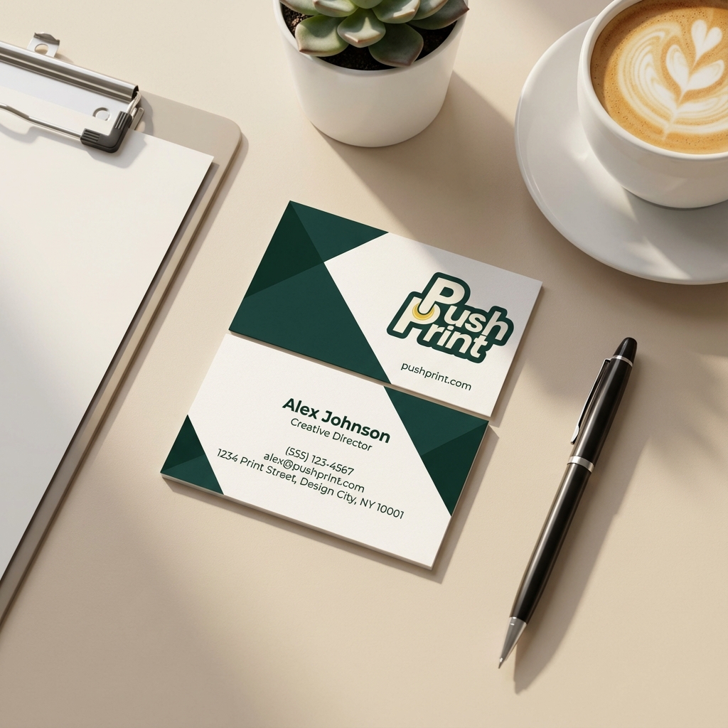Standard Business Cards - Push Print