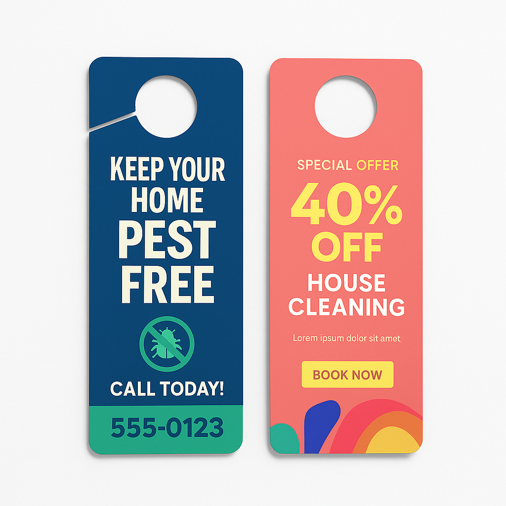Door Hangers Printing | Custom Designs in Sandy, UT