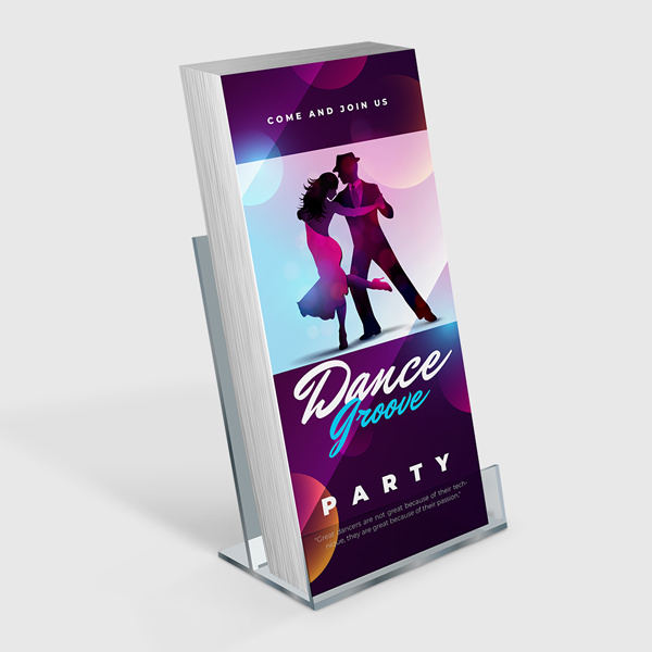 Akuafoil Rack Cards | Metallic Custom Rack Cards – The PrintShip