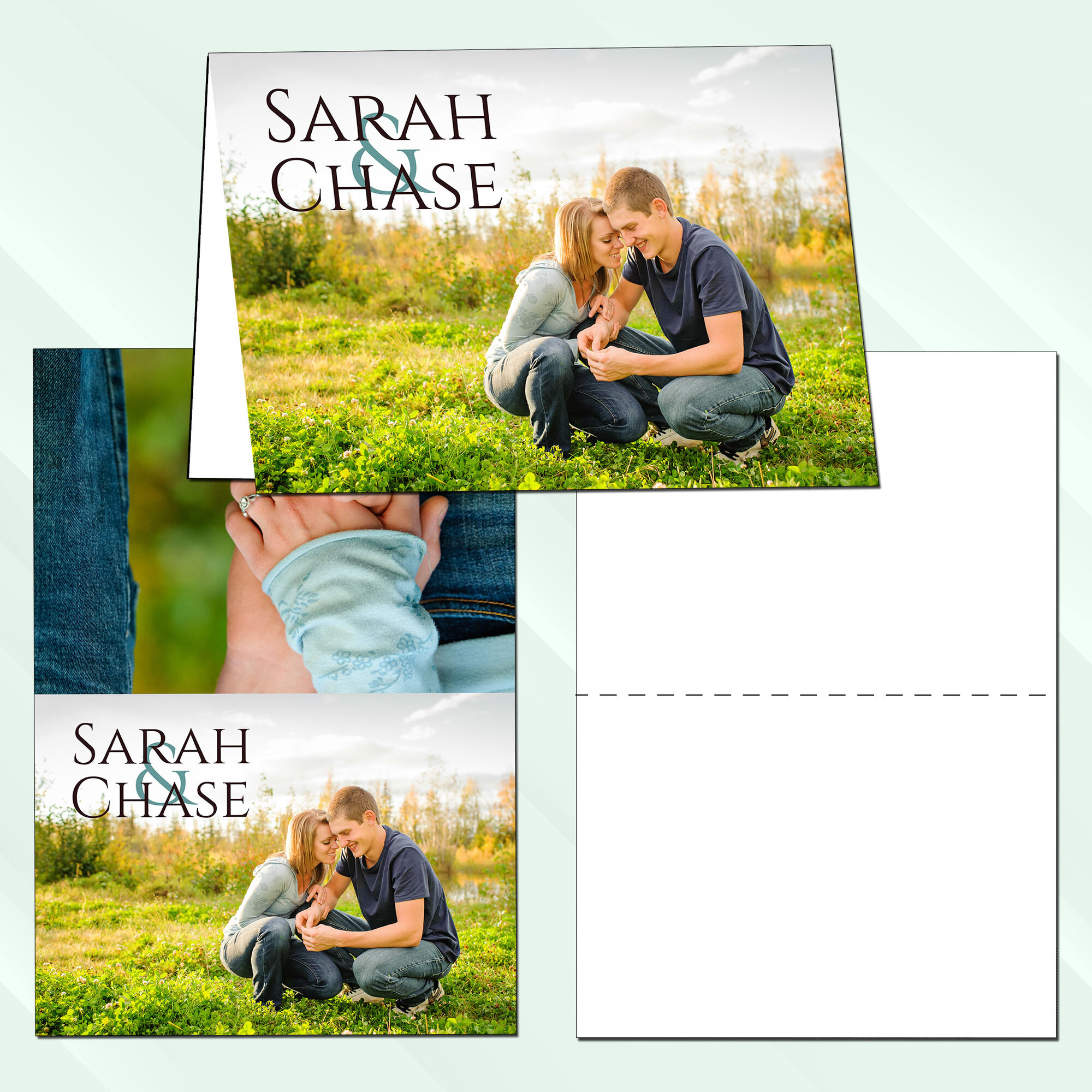 Watkins Printing, Top Foldable 1-Sided Cards