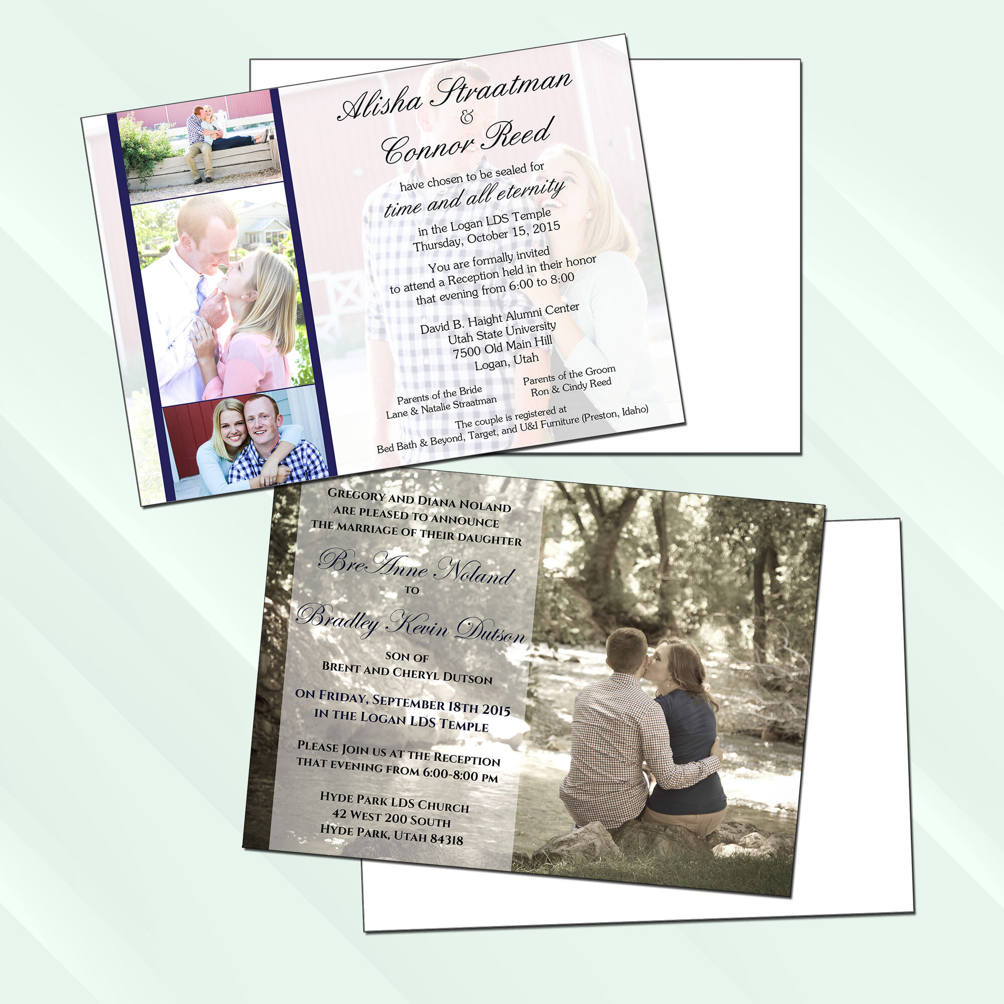 Watkins Printing, Flat 1-Sided Cards